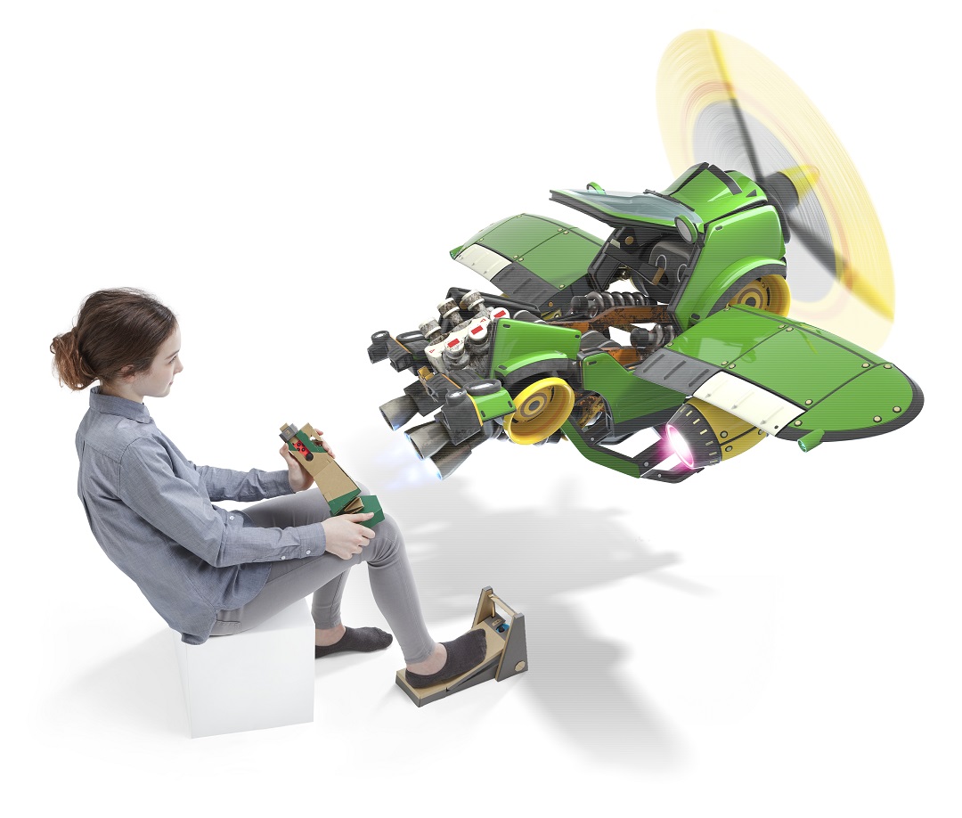Drive, Dive and Fly with the New Nintendo Labo Vehicle Kit - Gaming Cypher