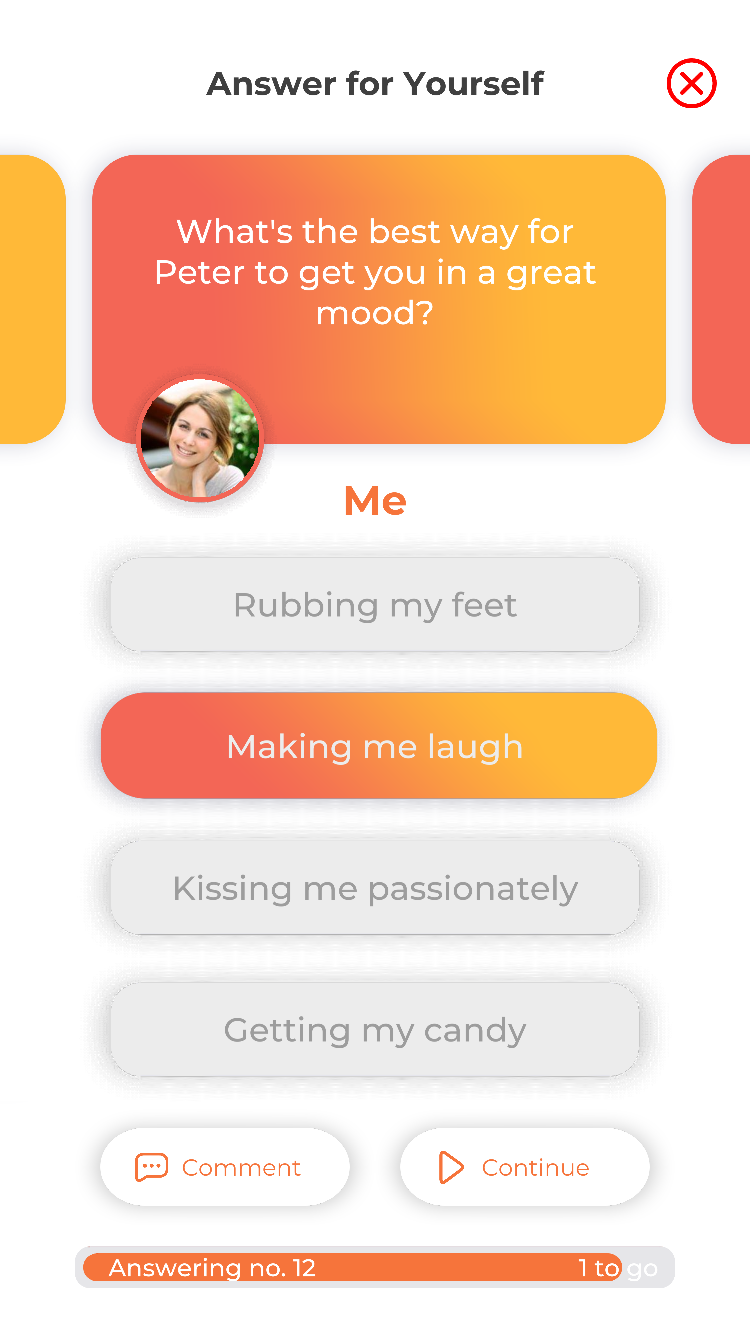 COUPLE GAME Exciting New Trivia Game by iPassion ApS for Getting to ...