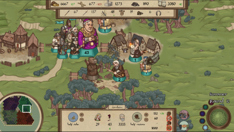 RISING LORDS Medieval Turn-Based Strategy Game Announced for Steam ...