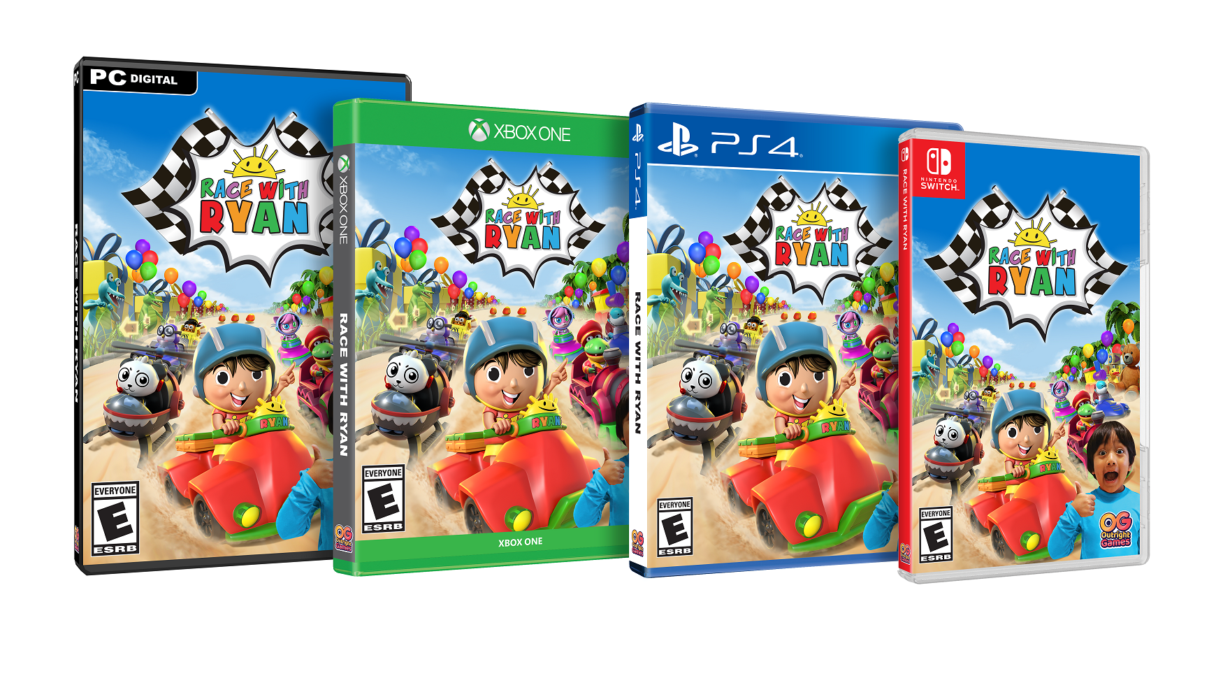 YouTuber Ryan's World Comes to Game Consoles in RACE WITH RYAN - Gaming ...