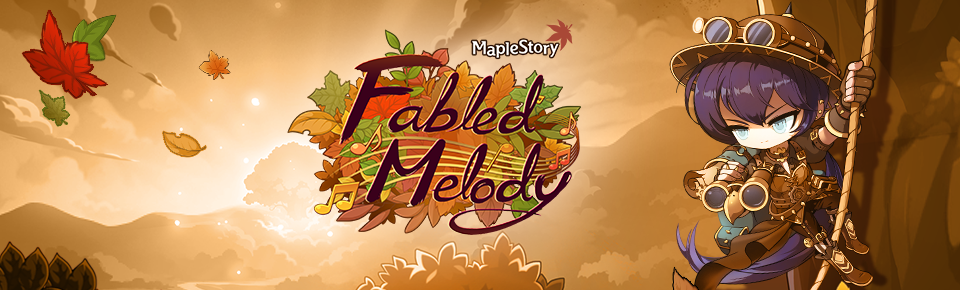 MapleStory Fabled Melody Banner Gaming Cypher - Gaming Cypher