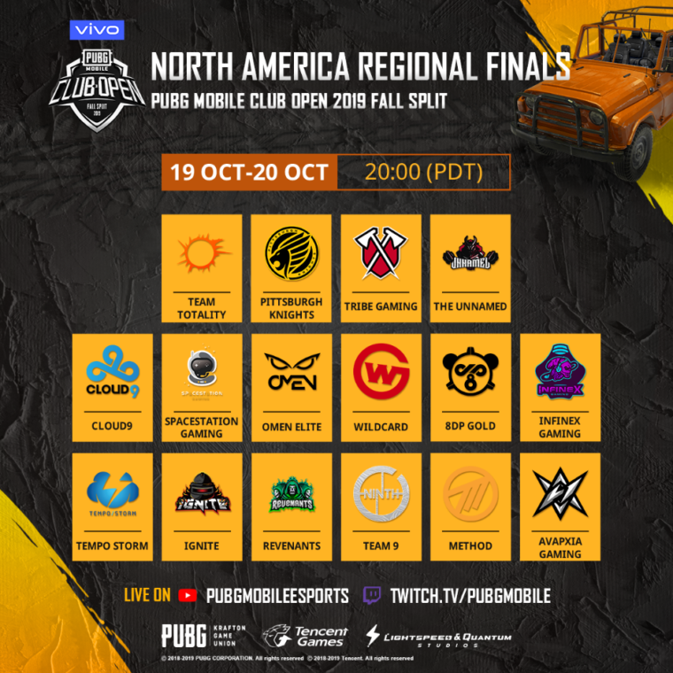 PUBG MOBILE Club Open 2019 Fall Split Semifinals Conclude with the Game ...