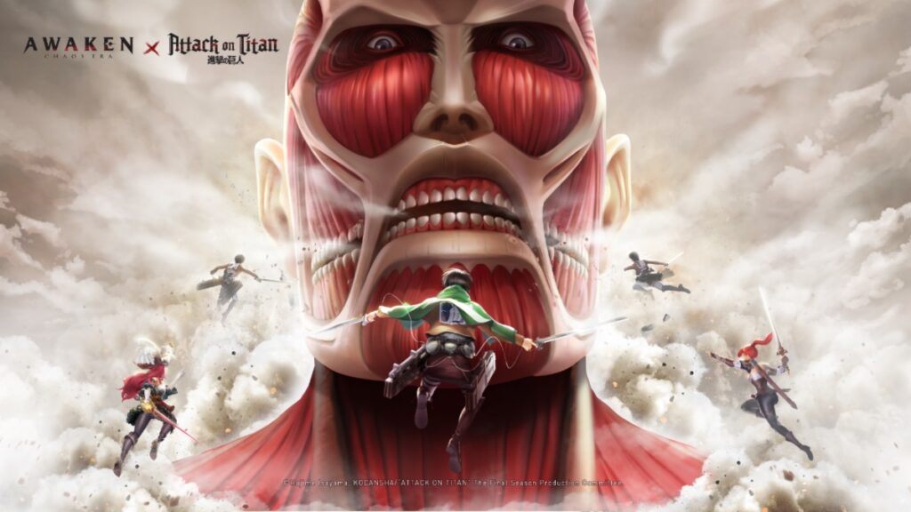 Awaken: Chaos Era x Attack on Titan Collab Begins Today - Gaming Cypher
