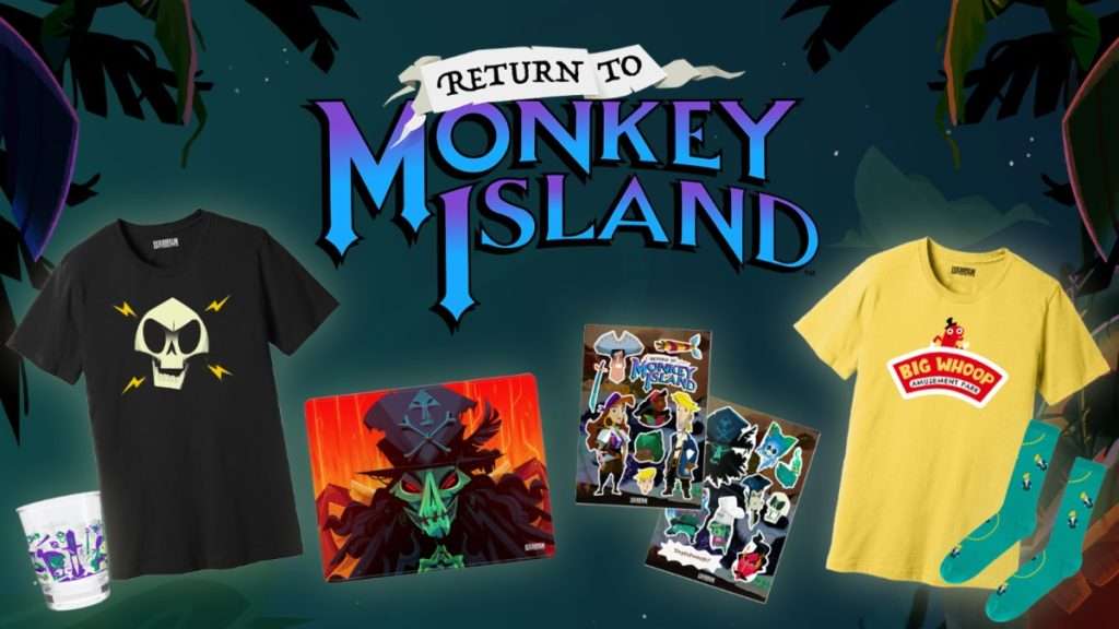 Return to Monkey Island Point-and-Click Adventure New Merch Now ...