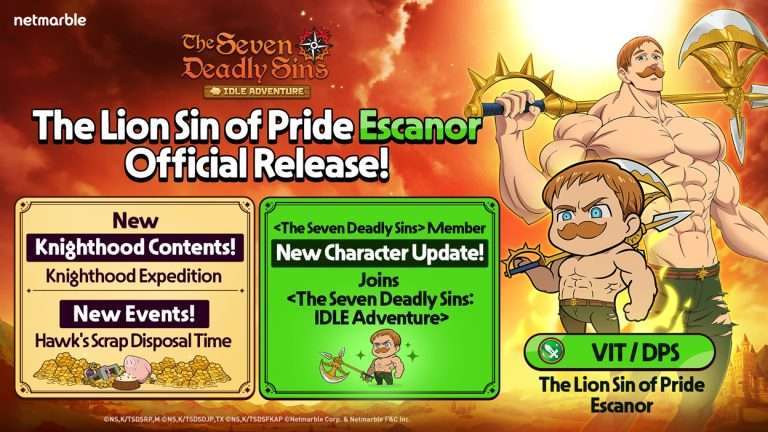 Netmarble’s The Seven Deadly Sins: IDLE Adventure New Update Features ...
